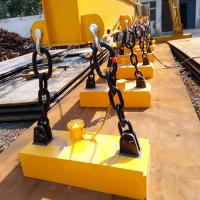 China Rotating Telescopic Hanging Beam Electromagnetic And Magnetic Lifter 10+10T 13.5+13.5 Ton for sale