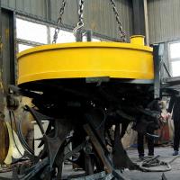 China Electric Lifting Magnet For Steel Scraps And Cast Iron Ingots 3.2~32ton for sale