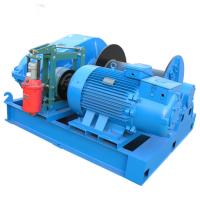 China Double Speed Electric Wire Rope Winch For Wire Pulling 5 Ton 10 Ton for sale