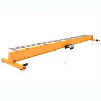 China Workshop LDA 5 Ton Single Girder Eot Crane 380VAC Three Phase for sale