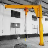 China Column Or Pillar Swing Lever Jib Crane Electric Revolving 360 Degrees for sale