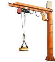 China 360Deg Revolving Swing Lever Electric Jib Crane Column Mounted for sale