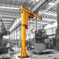 China 360Deg Revolving Swing Lever Electric Jib Crane Column Mounted for sale