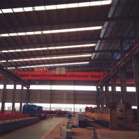 China 10 Ton QB Model Flameproof Double Beam Mobile Overhead Crane Safety for sale