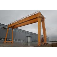 China 20 Ton 32 Ton Double Girder A Type Movable Gantry Crane For Shipyard And Port for sale