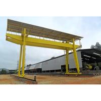 China 20 Ton 32 Ton Double Girder A Type Movable Gantry Crane For Shipyard And Port for sale