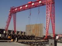 China Electric Hoist Single Beam Gantry Crane MH Type 3.2ton To 32ton Lifting Capacity for sale