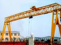 China Outdoor MH Type Electric Hoist Gantry Crane Single Beam Wind Resistance for sale