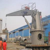 China Marine Hydraulic Deck Crane Offshore Stiff Boom Crane Straight Arm Slewing for sale