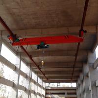 China LX Single Girder Suspension Crane Max. Lifting Load 10 Ton 380Volt for sale