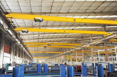 China Q235 5 Ton Industrial Overhead Cranes Single Girder LDA Type for factory for sale