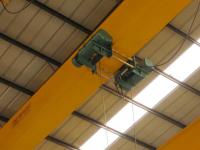 China Low Headroom Type Single Girder Workshop Overhead Crane 10 Tone for sale