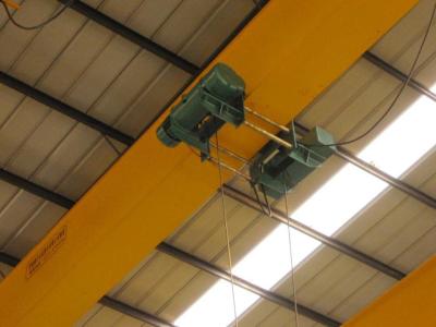 China Low Headroom Type Single Girder Workshop Overhead Crane 10 Tone for sale