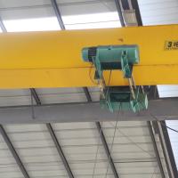China Low Headroom Type Single Girder Workshop Overhead Crane 10 Tone for sale