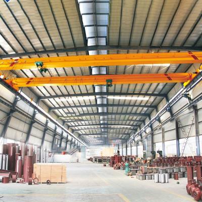 China 6-20m Height A3 Light Duty Overhead Crane Single Girder 1 ~ 2 Ton For Factories for sale