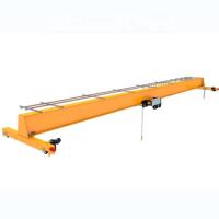 China European Standard Hd Monorail Overhead Crane Single Beam Crane 20t for sale