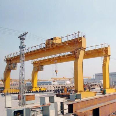 China Industrial I Type Single Beam Gantry Crane 30Ton Remote Control For Workshop for sale