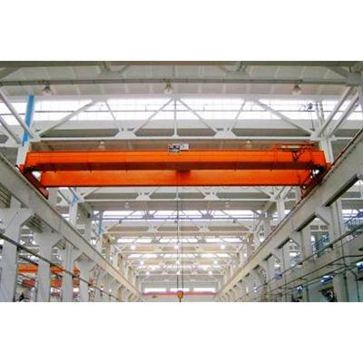 China LH Model Double Girder Overhead Crane 3 - 32 ton Capacity With Electric Hoist 31.5 m for sale