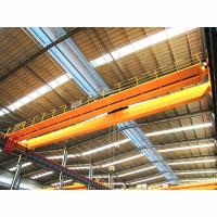 China LH Model Double Girder Overhead Crane 3 - 32 ton Capacity With Electric Hoist 31.5 m for sale