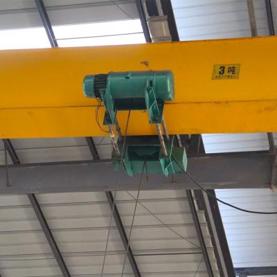 China Automatic Single Girder Overhead Crane 5 Ton With Electric Hoist for sale