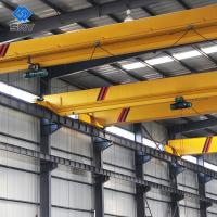 China Q235 Steel Overhead Under Running Crane Single Box Girder Crane for sale