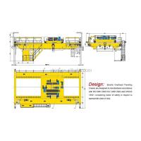 China ODM Heavy Duty Electric Double Girder Overhead Crane LH Model JB / T3695 - 2008 for sale