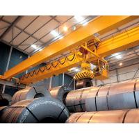 China SGY Double Girder 75 Ton Overhead Crane With Electric Magnet Hoist for sale