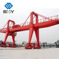 China 70 ton Load And Unload Double Beam Eot Bridge Gantry Crane for sale