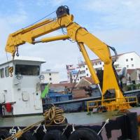 China Knuckle Boom Slewing Boat Mounted Crane Marine Dinghy Cranes for sale