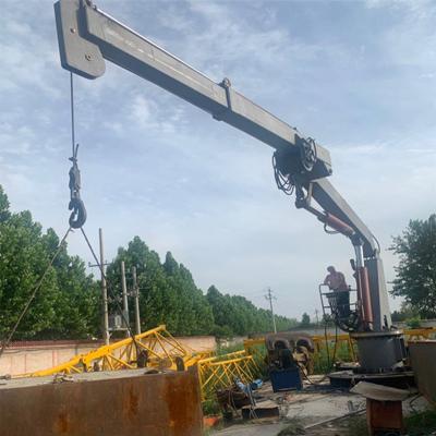 China 5 ton Telescopic Boom Marine Hydraulic Crane Customized for sale