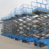 China Working Platform Mobile Construction Scissor Lift For Material Handling for sale