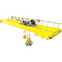 China QN Model Two Purpose Double Girder Overhead Crane 5t With Grab And Hook for sale