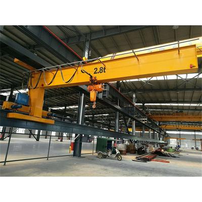 China Wall Traveling Telescopic Jib Crane 5 Ton Jib Crane for sale