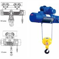 China ODM 1000kg 500kg Electric Chain Hoist Cd / Md Model for sale