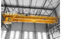 China QD Model Electric Double Girder Bridge Crane With Top Running Trolley for sale