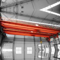China 30 Ton Double Girder Top Running Bridge Crane Indoor Overhead Crane for sale