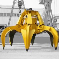 China Heavy Duty Lifting Mechanical Hydraulic Grab Bucket for sale