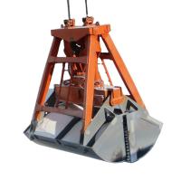 China Heavy Duty Lifting Mechanical Hydraulic Grab Bucket for sale