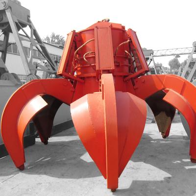 China Heavy Duty Lifting Mechanical Hydraulic Grab Bucket for sale