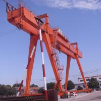 China 35m Span Eot Outdoor Double Girder Gantry Crane 40t for sale