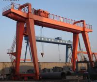 China Load And Unload Double Girder Gantry Crane For Warehouse for sale