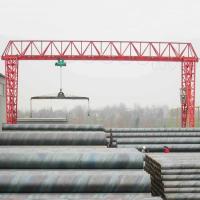 China MH Type Single Girder Gantry Crane Trussed Type 32 Ton for sale