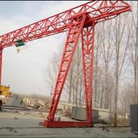 China Q235B Trussed Type A3 Workshop Gantry Crane Single Girder Light Weight for sale