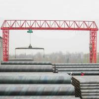 China 10 Ton MH Type Single Girder Gantry Crane Trussed Type for sale