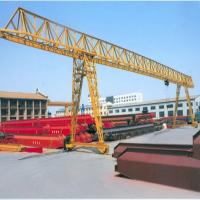 China 10 Ton MH Type Single Girder Gantry Crane Trussed Type for sale