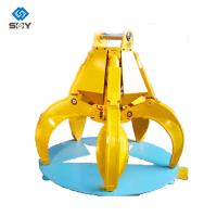 China Electric clamshell Orange Peel Bucket Grab For Lifting Equipment for sale