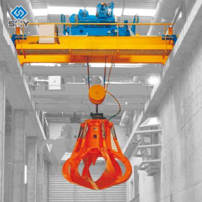 China Electric clamshell Orange Peel Bucket Grab For Lifting Equipment for sale