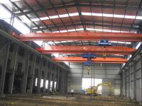 China Indoor LDA Single Beam 1 - 20 Ton Overhead Crane Customized Colors for sale