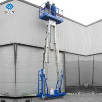 China Material Industrial Lifting Equipment Mast Aluminum Lift Platform for sale