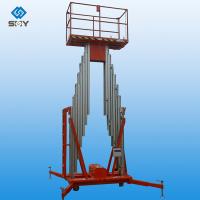 China Material Industrial Lifting Equipment Mast Aluminum Lift Platform for sale